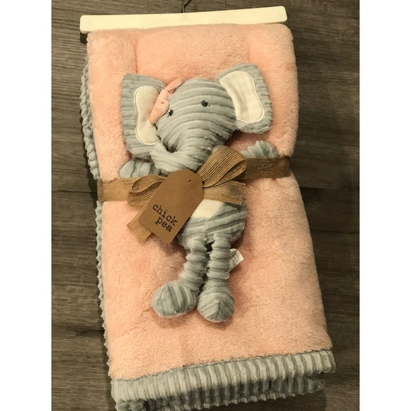 chick pea | Other | Copy Chick Pea Plush Baby Blanket Elephant Lovie ...